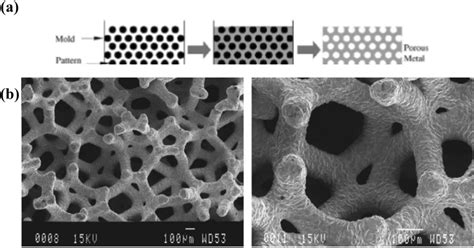 A Every Size And Type Of Pores Through The Foam B Is Extracted From