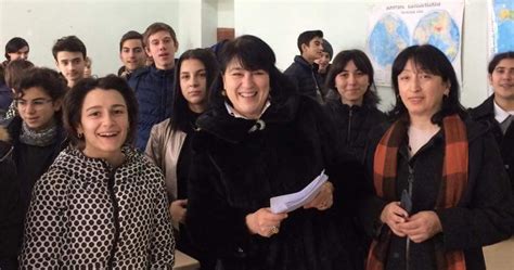 ილია ჭავჭავაძის სახელობის ყვარლის N1 საჯარო სკოლა შეხვედრები მოსწავლეებთან