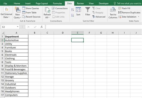 How To Add Drop Down In Excel 2