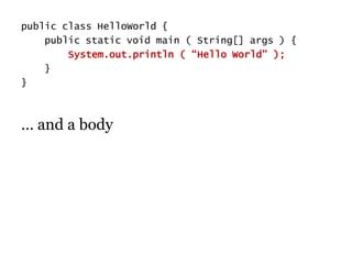 Java Hello World Program Pptx Programming Languages Computing