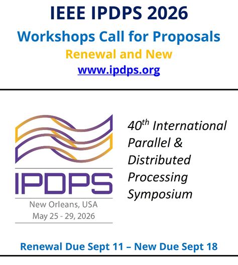 Ieee International Parallel And Distributed Processing Symposium Ipdps