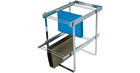 Rev A Shelf RAS FD KIT Classic 14 3 4 W Two Tier Pull Out File Drawer Filing Kit For Kitchen Or
