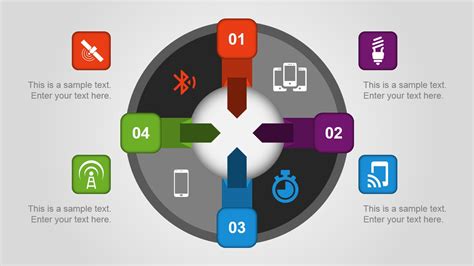 Circular Diagrams PowerPoint Template SlideModel