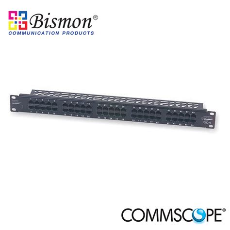 Commscope Telephone Patch Panel 50 Port 1u Bismon