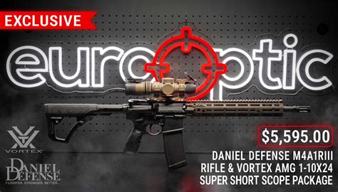 Eurooptic Exclusive Daniel Defense M4a1 Riii And Vortex Amg 1 10x24