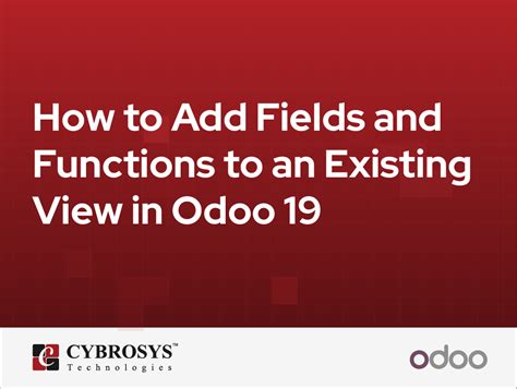 What Are The Expected Features In Odoo 18 Erp Software