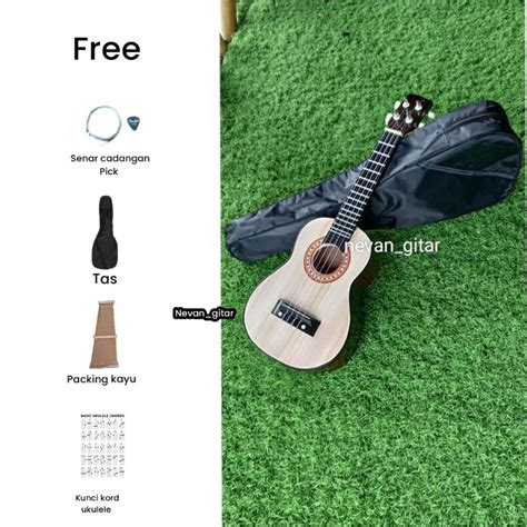 Jual Cod Ukulele Senar 4 Murah Packing Kayu Shopee Indonesia