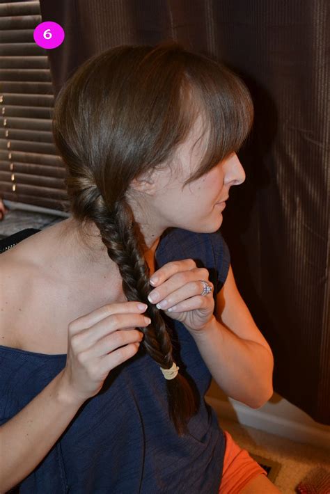 A Love Affair With Eyeliner Hair Fishtail Braid Tutorial