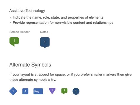 Accessibility Annotation Bluelines Figma Resource