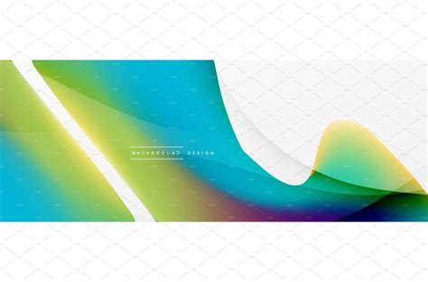 Fluid Color Abstract Background