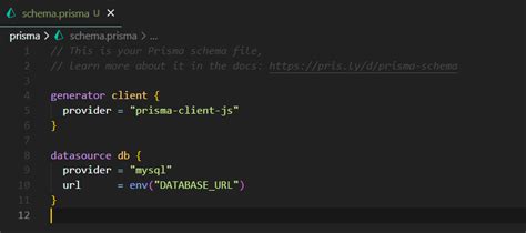 Db Prisma Setup