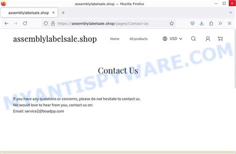 Fake Assembly Label Warehouse Sale Facebook Scam