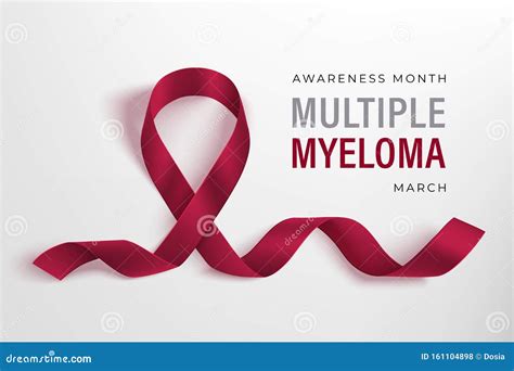 Multiple Myeloma Awareness Banner Healthcare Vector Design