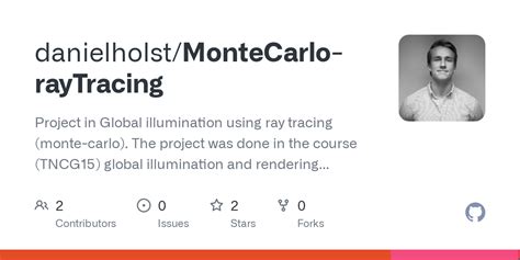 Github Danielholstmontecarlo Raytracing Project In Global