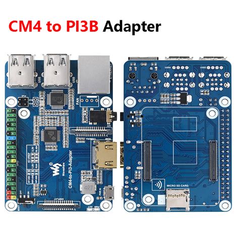 Raspberry Pi Cm4 To Pi 4b3b Adapter Board Mini Computer