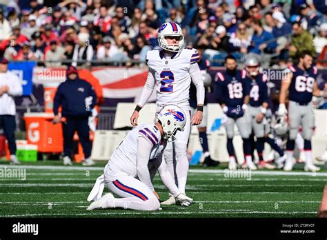 Foxborough Massachusetts Usa 22nd Oct 2023 Buffalo Bills Place