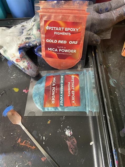 First Time With An Epoxy Pour… R Epoxy