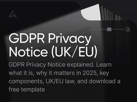 Gdpr Privacy Notice Uk Eu Template Free 2025 Ai Tool Ai Lawyer