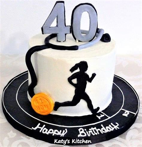 23 Great Picture Of Runner Birthday Cake Runner Birthday Cake Katys