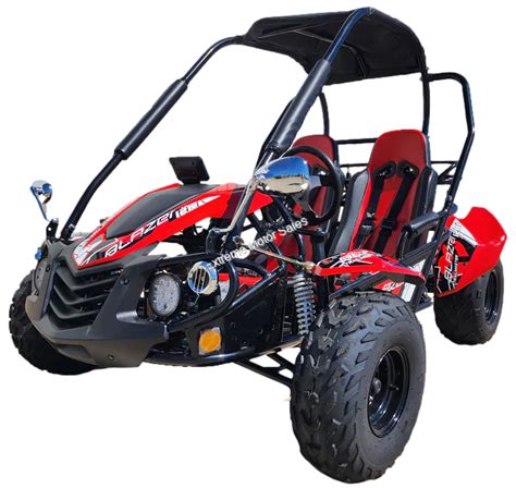 Trailmaster Blazer I2k Electric Adult Go Kart Cart Lithium Battery