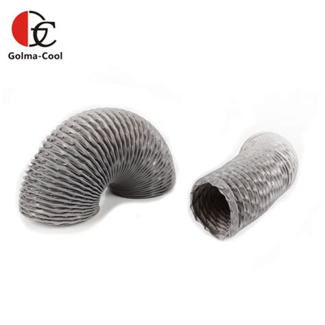 ท่อระบายอากาศอลูมิเนียมฟอยล์ Pvc ลามิเนตระบายอากาศ คุณภาพสูง ท่อระบายอากาศอลูมิเนียมฟอยล์ Pvc