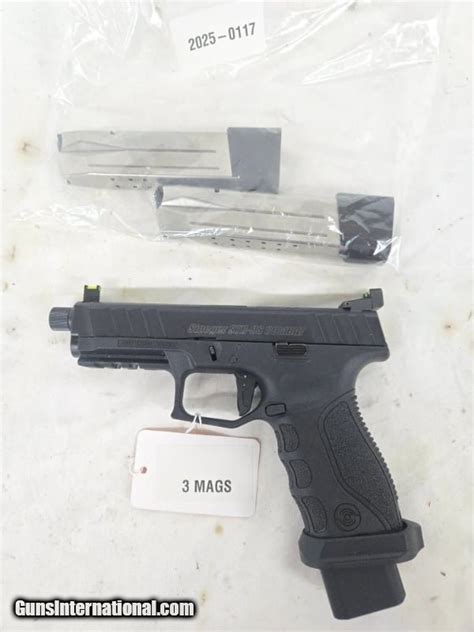 Stoeger Str 9s Combat W3 Mags Optic Plate Suppressor High Sights 9mm