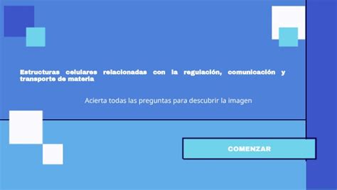 Estructuras Celulares Relacionadas Con La Regulación Comunicación Y T