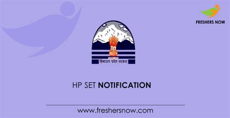 HP SET Notification 2019 Application Form Out Dates Eligibility Fees