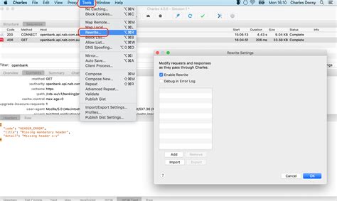 Rewrite Modify The Request Charles Docs Y