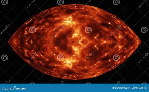 Realistic Fire Effect Backgrounds Digital Rendering Stock Illustration