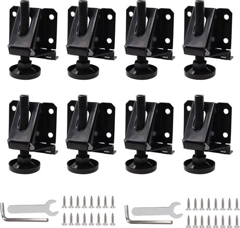 Sunxeke 8pcs Leveling Feet Heavy Duty Furniture Levelers