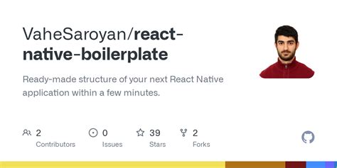 Github Vahesaroyanreact Native Boilerplate Ready Made Structure Of Your Next React Native