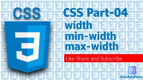 Understanding Width Max Width And Min Width Properties In Css Width Vs Min Width Vs Max