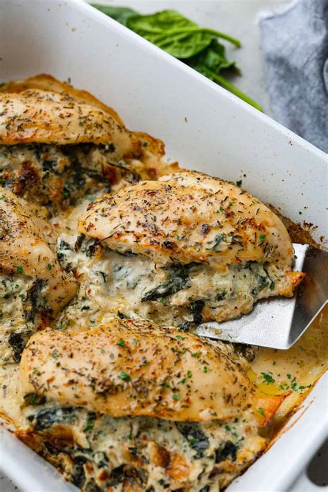 Spinach Stuffed Chicken Breast Daily Recipe Share