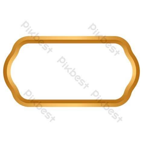 아랍어 호화 금색 이슬람 깃발 제목 틀 Png 투명 금색 텍스트 상자 클립 아트 일러스트 Png Ai 무료 다운로드 Pikbest