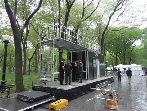 Stage Riser Rentals Nyc Portable Event Stages Ivs