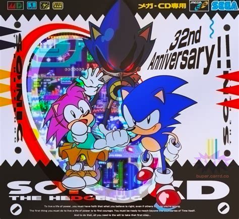 Sonic Cd 32nd Anniversary By Buperarts On Newgrounds