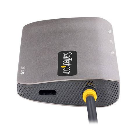 Startech Usb C Multiport Adapter Hub 4k 60hz Hdmi And 100w Pd 127b Usbc