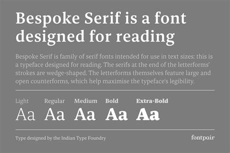 Serif Free Fonts