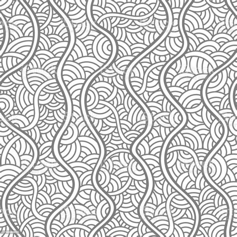 벡터 원활한 패턴입니다 세련된 모자이크 질감 메쉬 구조와 손으로 그린 선형 배경 낙서 가리기에 대한 스톡 벡터 아트 및 기타