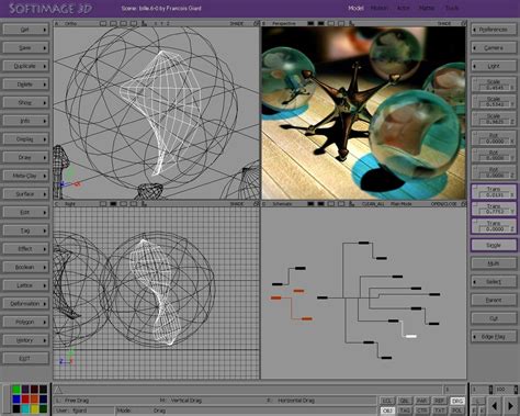 Retro Graphics Design Computer Screen Shot