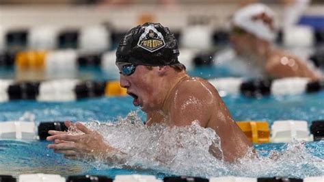 Blake Ratliff Mens Swimming And Diving Purdue Boilermakers