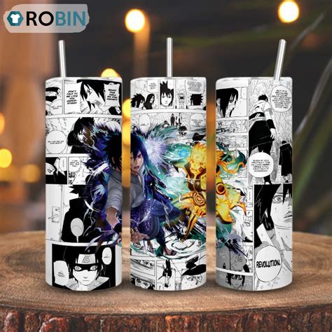 Sasuke And Naruto Skinny Tumbler Naruto Shippuden Characters T