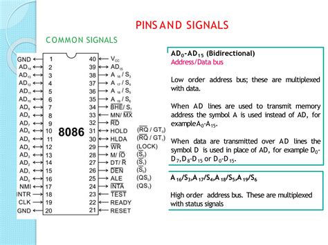 8086 Architecture Pin Diagram Addressing Modes 3 Pdf Operating Systems Computer Software