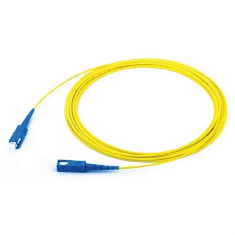 3 Meter Scapc Scapc Single Mode Simplex Patch Chord 3m Lszh Yellow At ₹ 85 Piece In New Delhi
