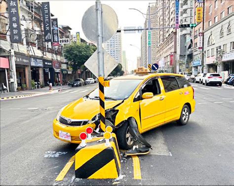 台中北區4處行人庇護島 45天16件自撞 生活 自由時報電子報