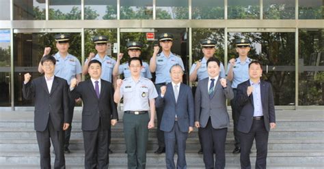 포항 선린대 출신 육군3사관학교 생도 모교 방문