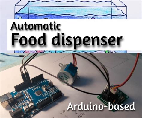 Automatic Arduino Food Dispenser Fish Feeding Solution 6 Steps