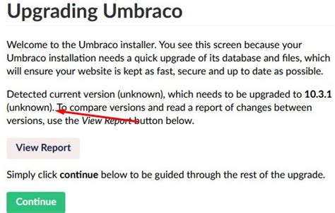 On Server Restart Umbraco Wants To Update On Click Admin Is Logged In · Issue 13629