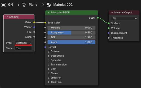 Node Setup To Visualize Mesh Densitypolycount Modeling Blender